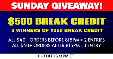 Breaks – Jumbo's Sports Collectibles