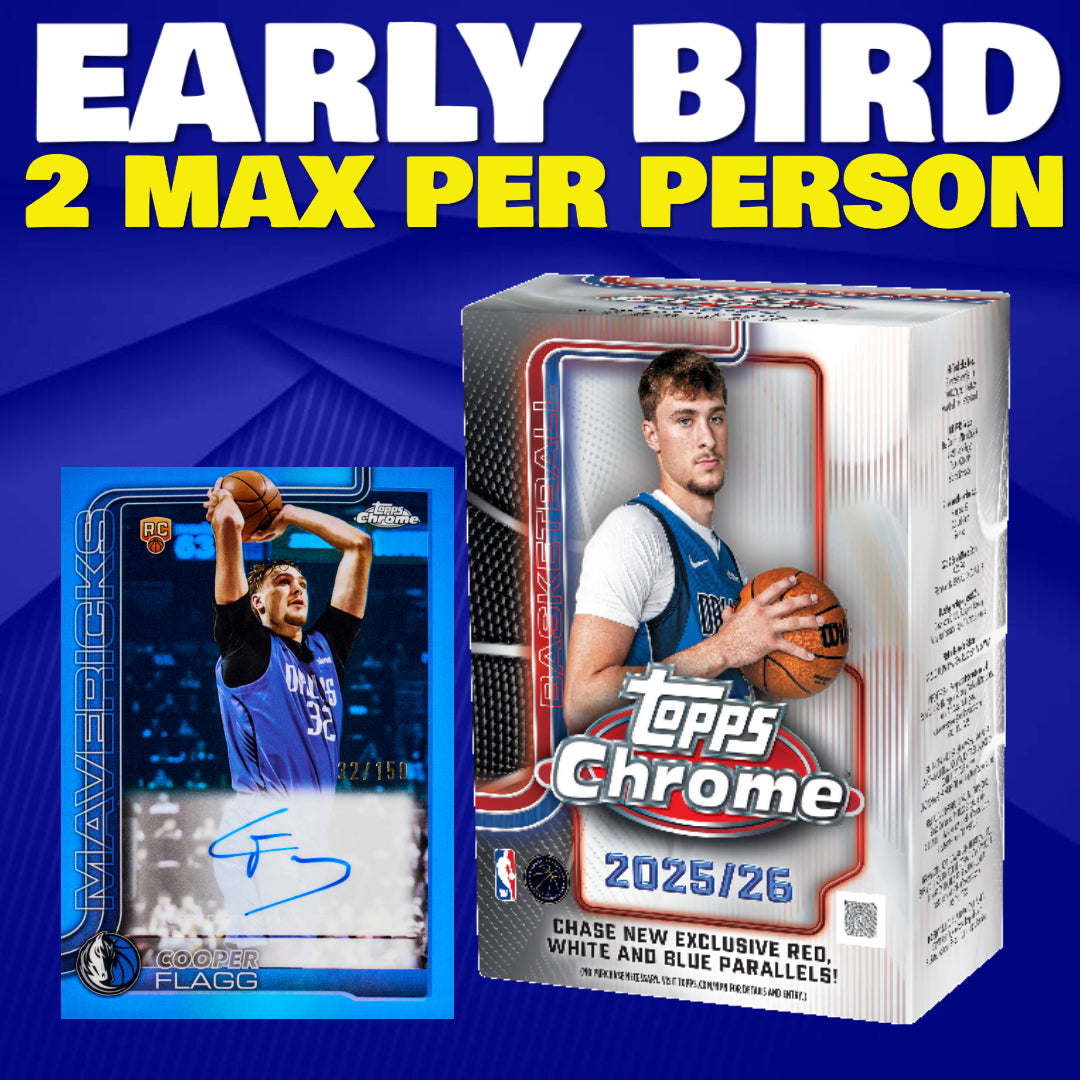 🐥Early Bird! BREAK #10431 - 2025/26 Topps Chrome Blaster x 5 (Random T ...