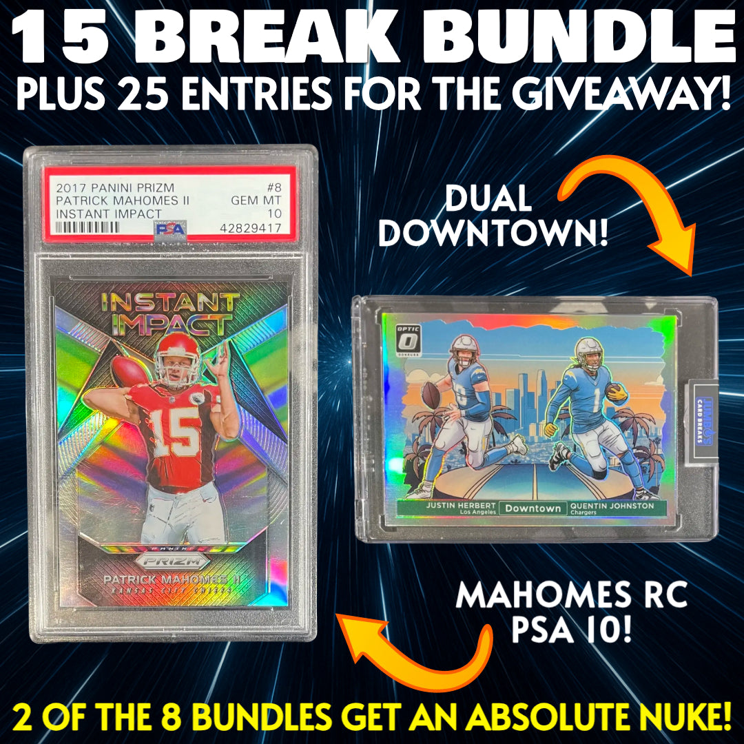 🔥 Saturday Night 15 Break BUNDLE DEAL! 2 of the 8 Bundle Deals get an ...