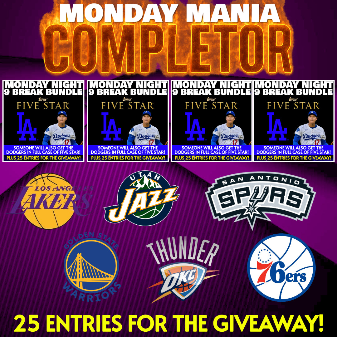 ️ Monday Mania 20 Spot Completor! (MASSIVE TEAMS: Spurs, Lakers, Warr ...