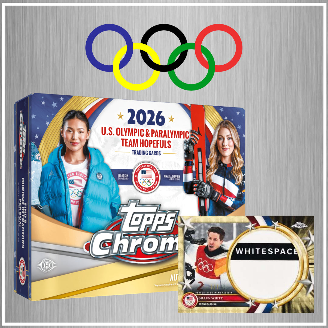 🏂 NEW RELEASE! BREAK #10430 - 2026 Topps Chrome U.S. Olympics Hobby 2 ...